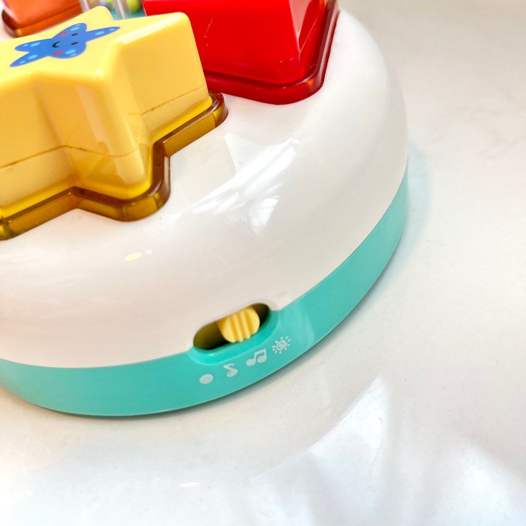 Early Learning Centre Little Senses Lights and Sounds Shape Sorter Matching Activity Toy with 6 ...