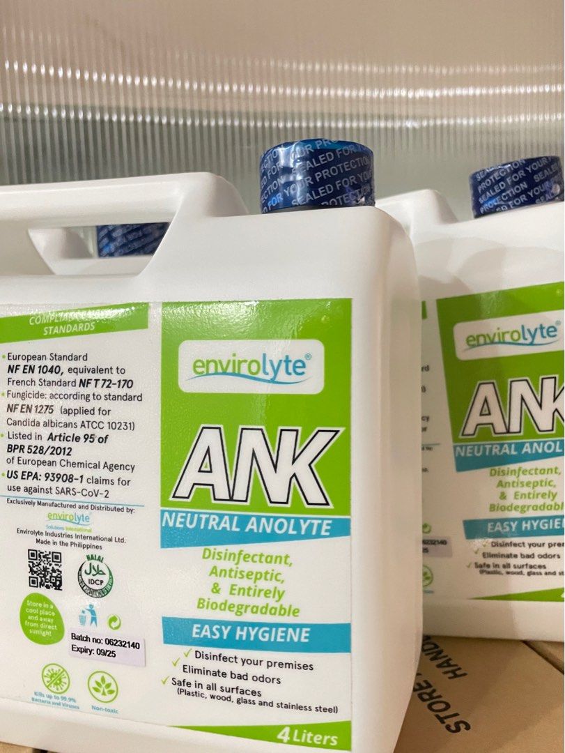 Surface Cleaner ANK Envirolyte 4L & 20L, Furniture & Home Living ...