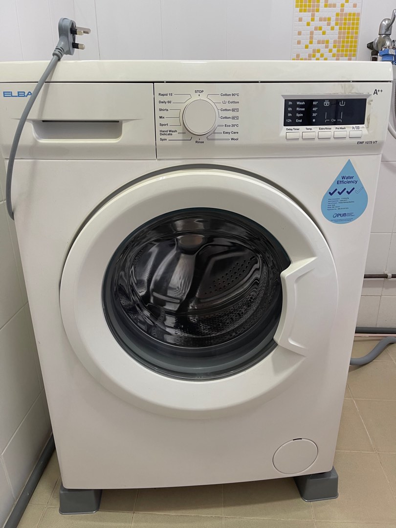 ELBA Washing Machine (A++), TV & Home Appliances, Washing Machines and ...