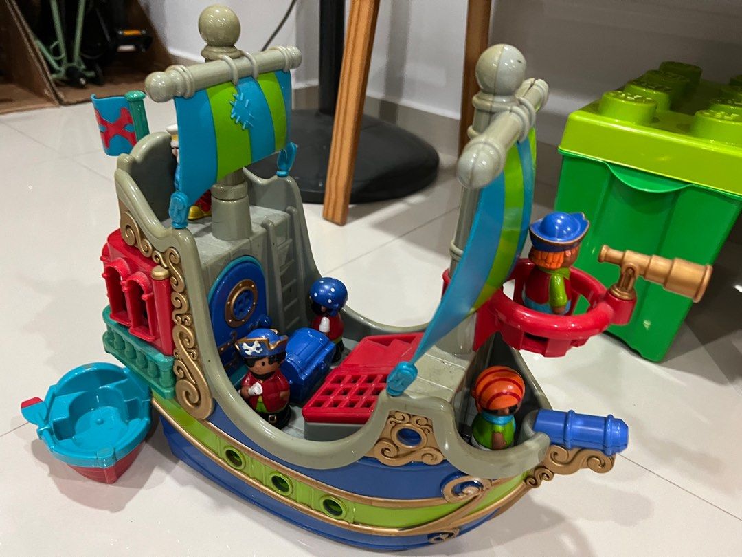 ELC pirate ship and fire engine, Hobbies & Toys, Toys & Games on Carousell