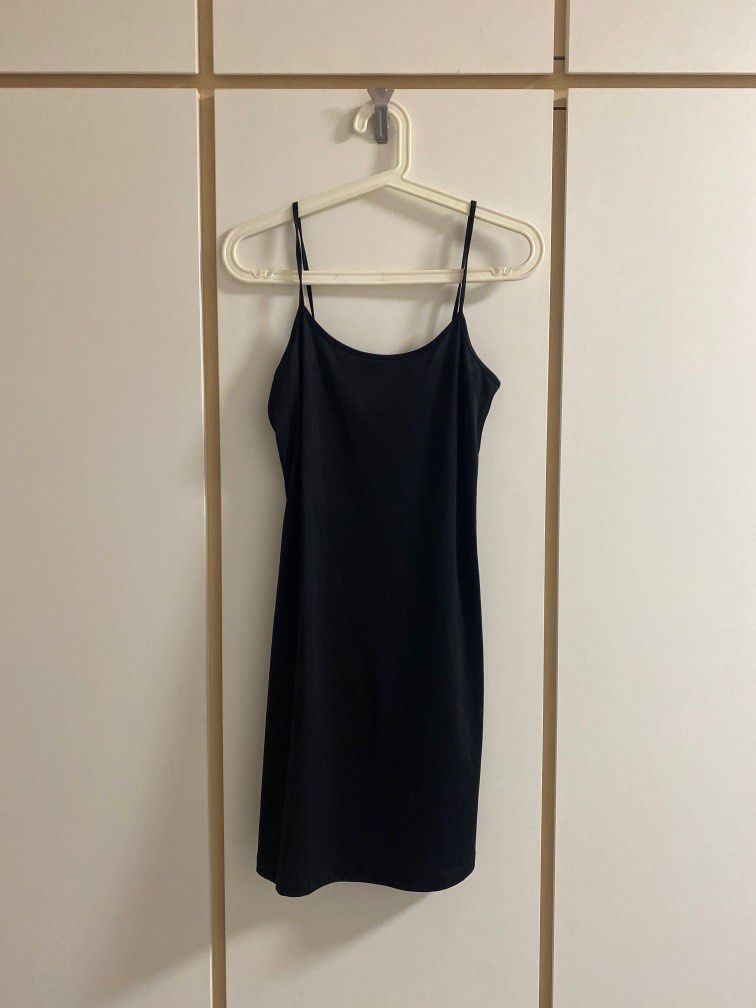 Elita: Black Dress with Inner Garment (M), Women's Fashion, Dresses ...