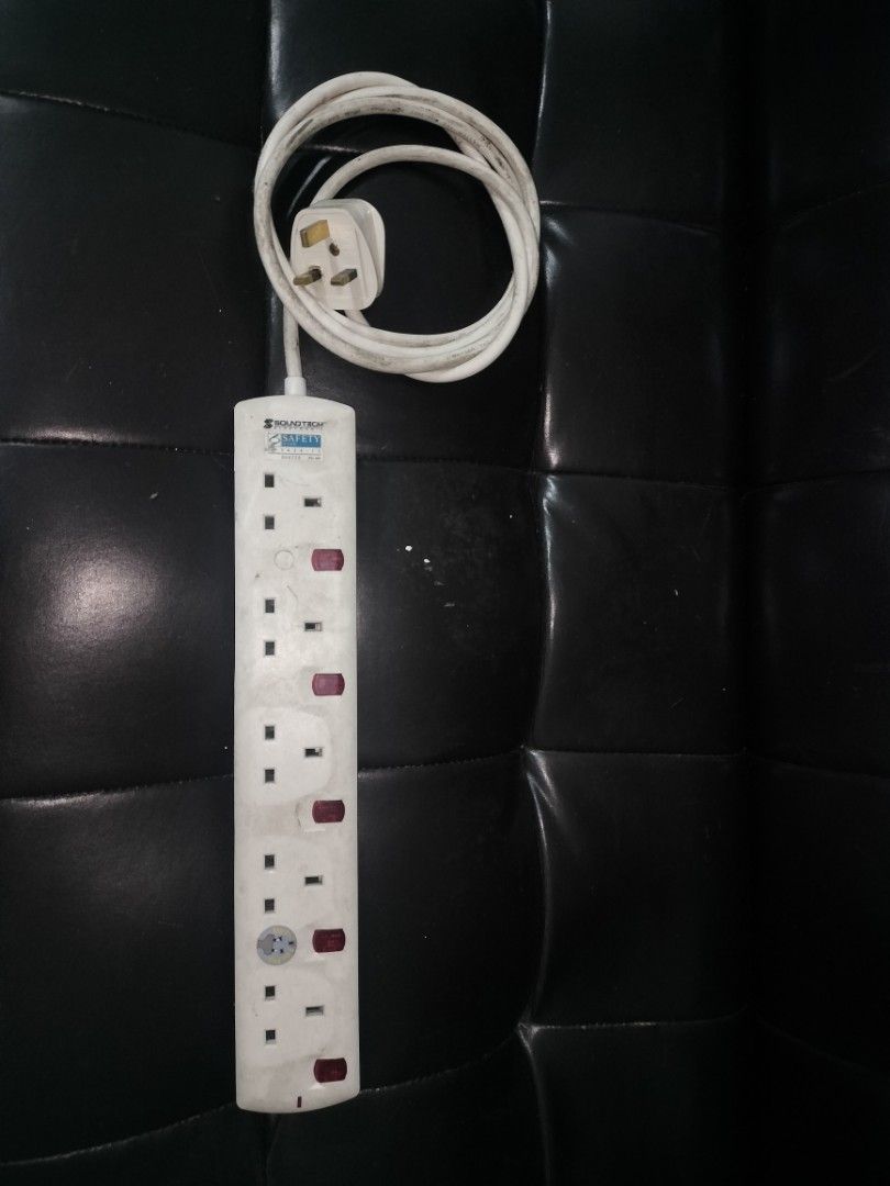 Extension Plug (5 sockets), TV & Home Appliances, Electrical, Adaptors ...