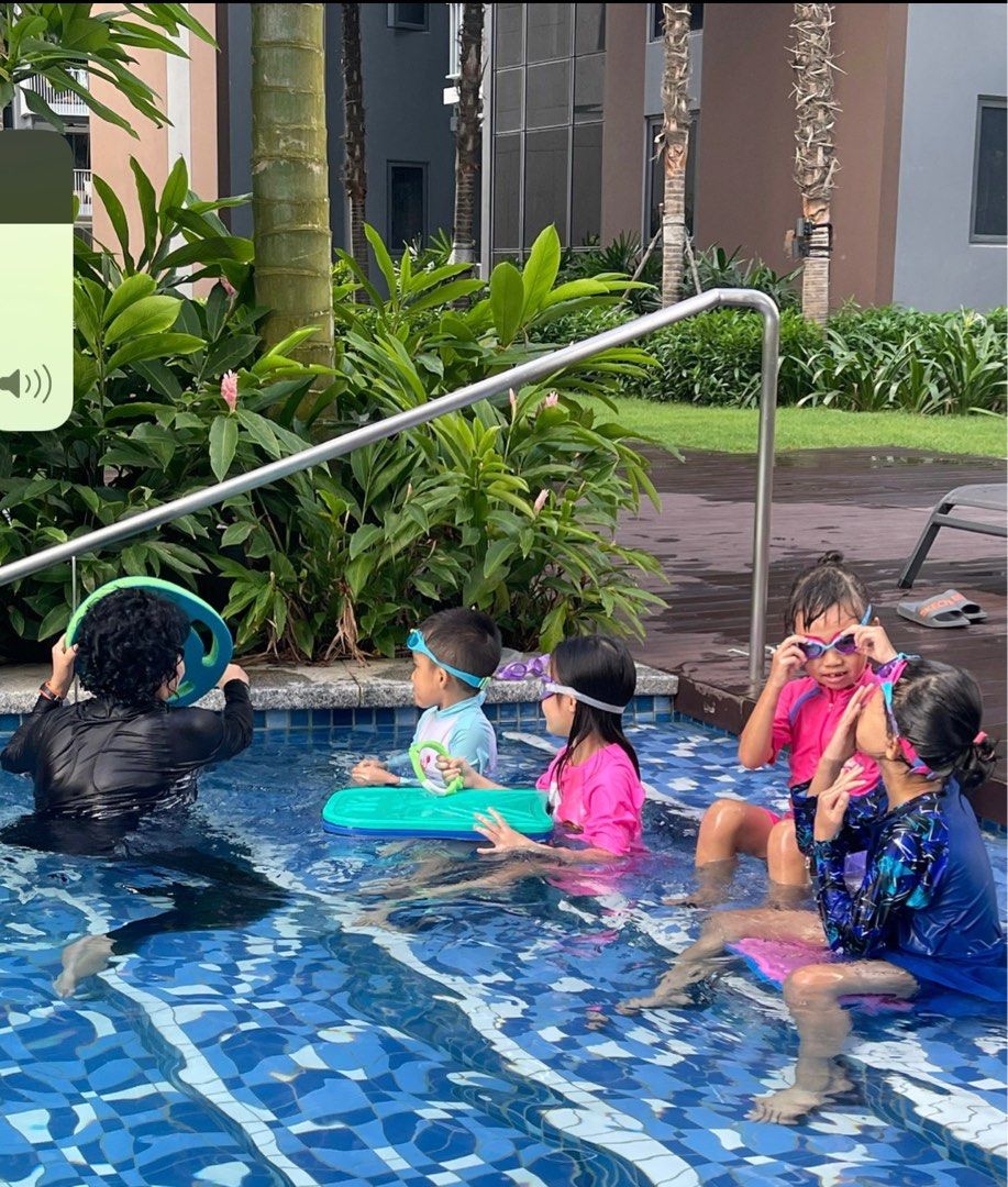 Swimming lessons by female swim teacher, island wide, few footsteps ...