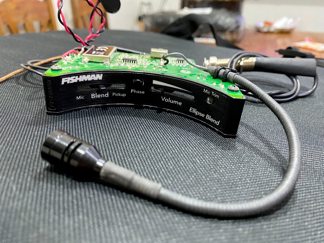 Fishman Ellipse Matrix Blend Pickup, Hobbies & Toys, Music & Media ...