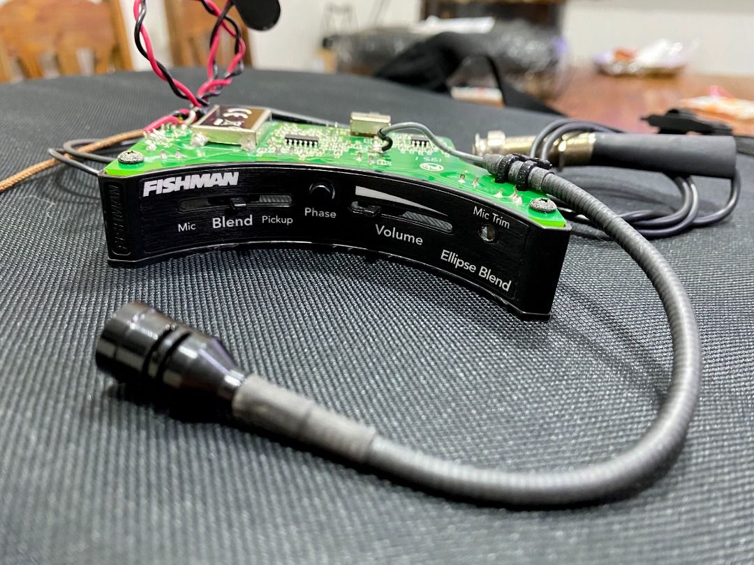 Fishman Ellipse Matrix Blend Pickup, Hobbies & Toys, Music & Media ...