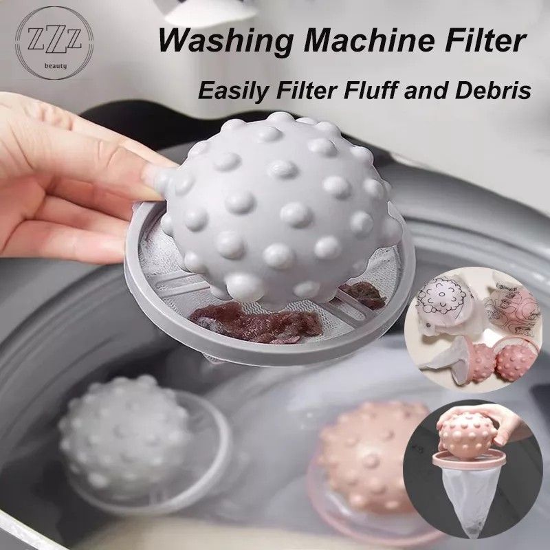 Floating laundry ball filter, TV & Home Appliances, Washing Machines ...