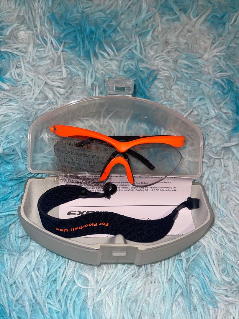 floorball safety goggles, Sports Equipment, Sports & Games, Racket ...