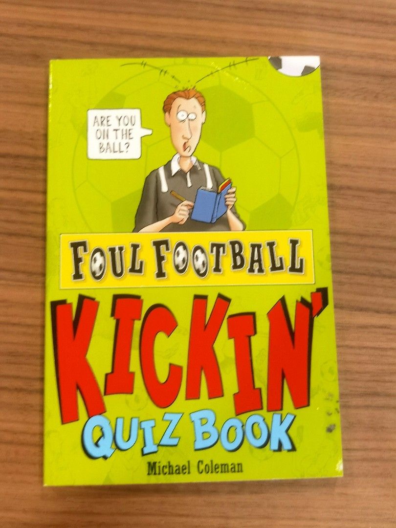 Foul Football Kickin Quiz Book Children Book By Michael Coleman ...