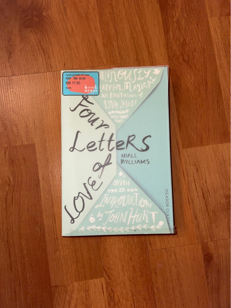 Four Letters of Love by Niall Williams, Hobbies & Toys, Books & Magazines, Storybooks on Carousell