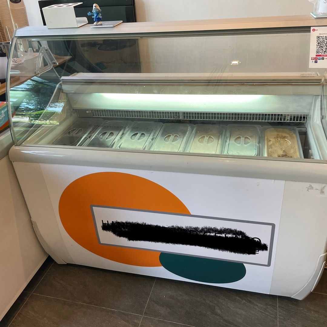 Framec gelato display scooping freezer, TV & Home Appliances, Kitchen ...