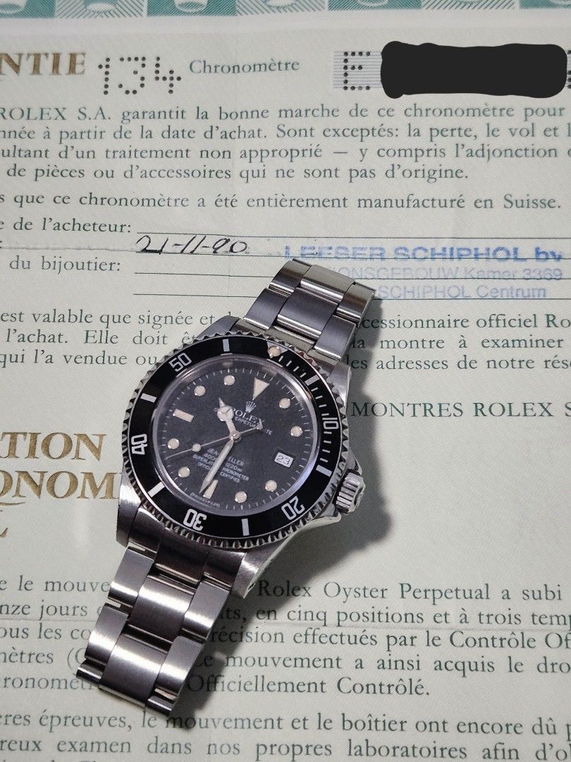 *Full Complete Set* Rare Vintage Rolex Stardust Sea-Dweller 40mm Ref ...