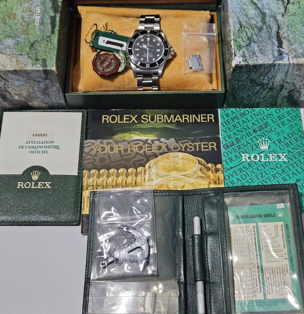 *Full Complete Set* Rare Vintage Rolex Stardust Sea-Dweller 40mm Ref ...