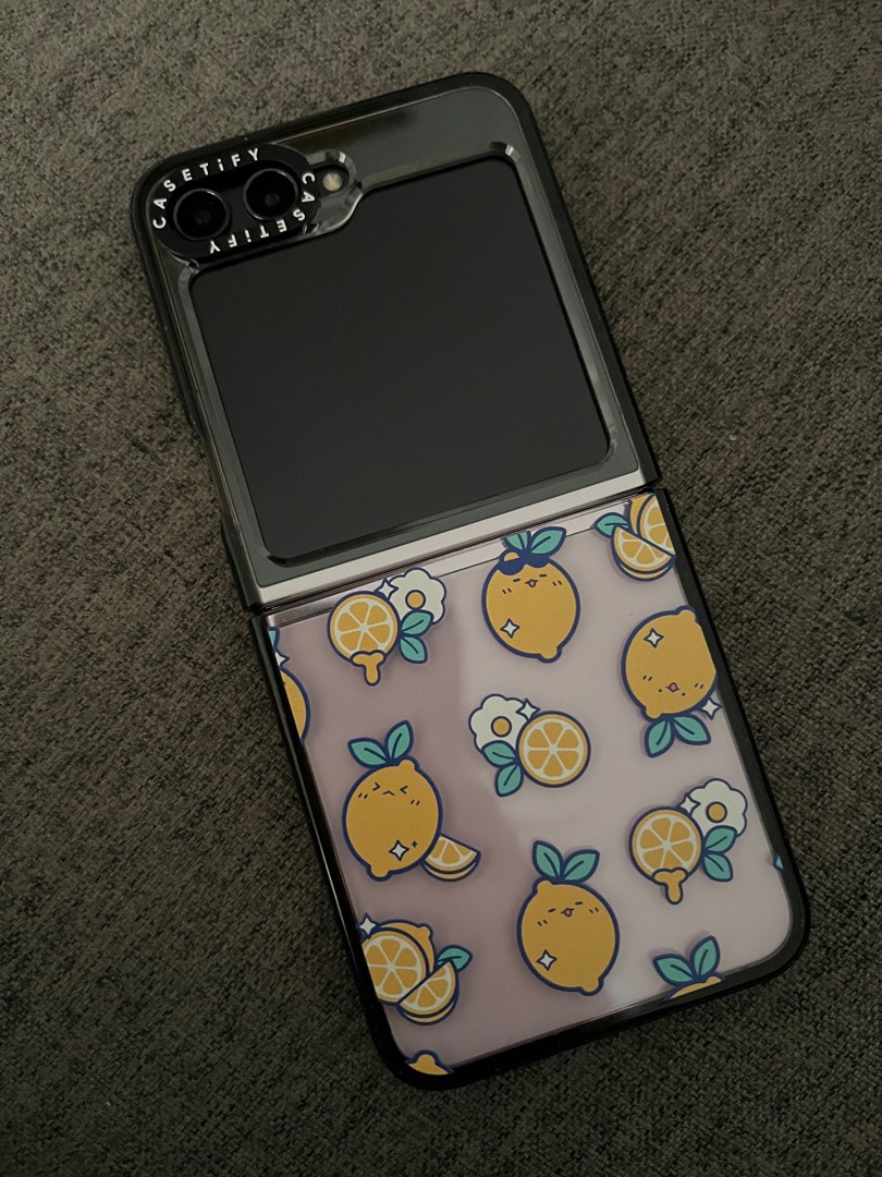 Galaxy Z Flip 5 | Casetify Lemon Zest, Mobile Phones & Gadgets, Mobile & Gadget Accessories ...