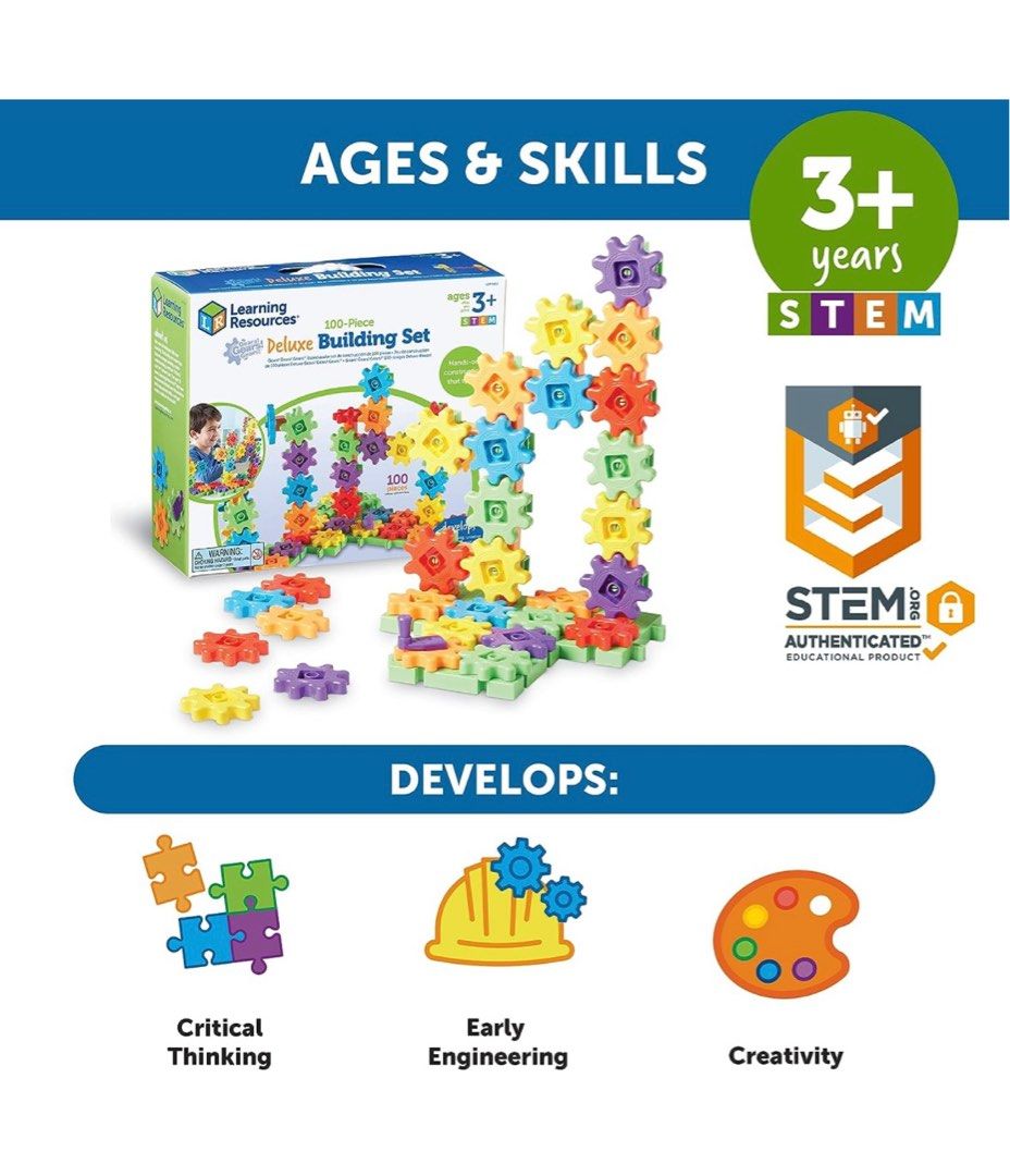 Gear building set, Hobbies & Toys, Toys & Games on Carousell