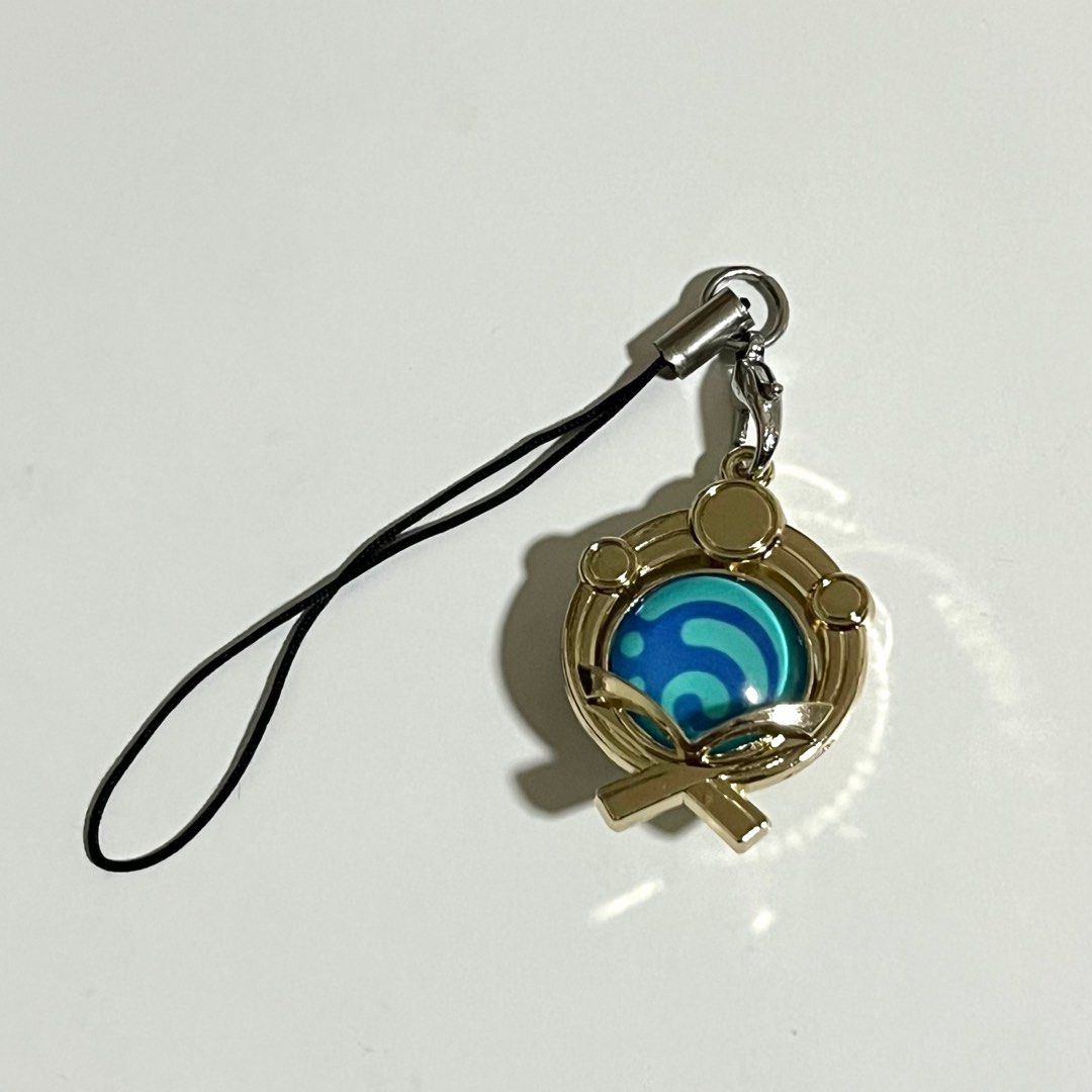 genshin inazuma hydro vision keychain, Hobbies & Toys, Memorabilia ...
