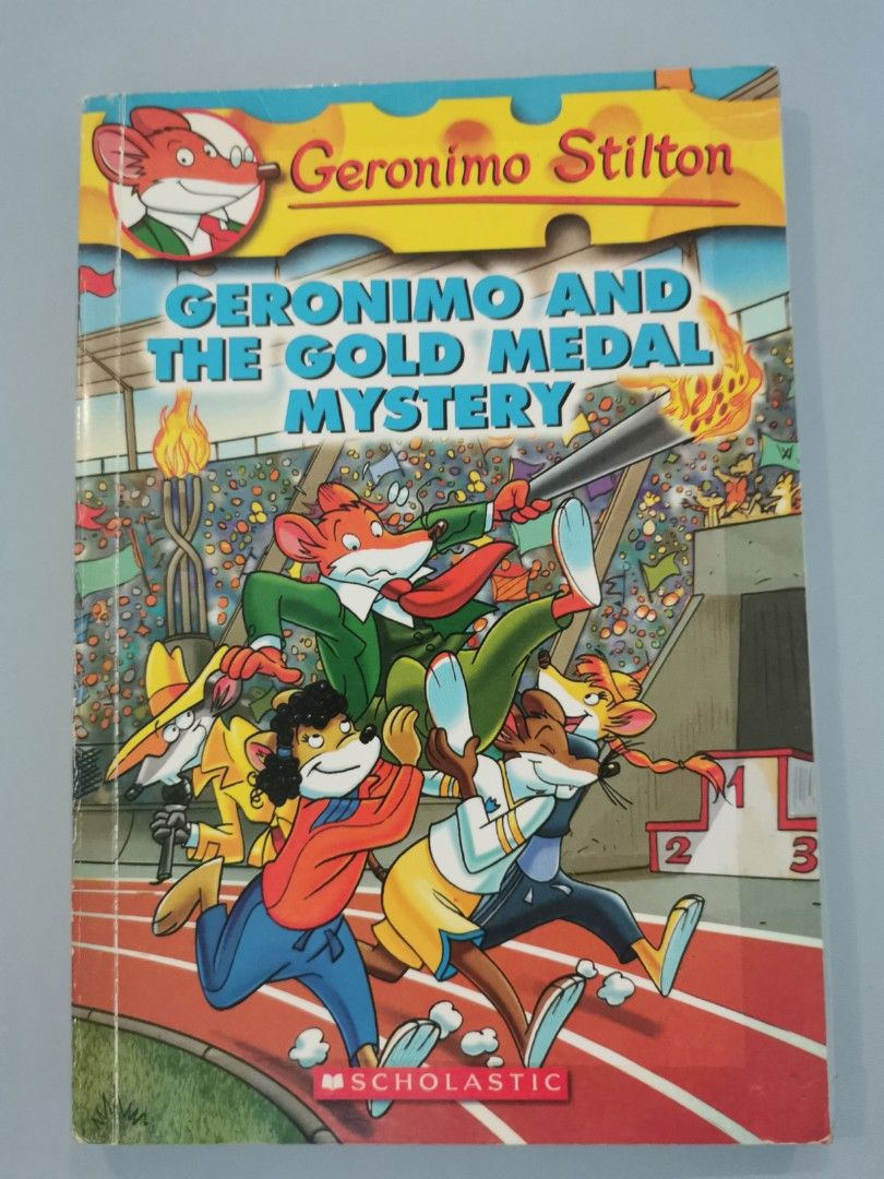 Geronimo and the Gold Medal Mystery Geronimo Stilton Book, Hobbies ...