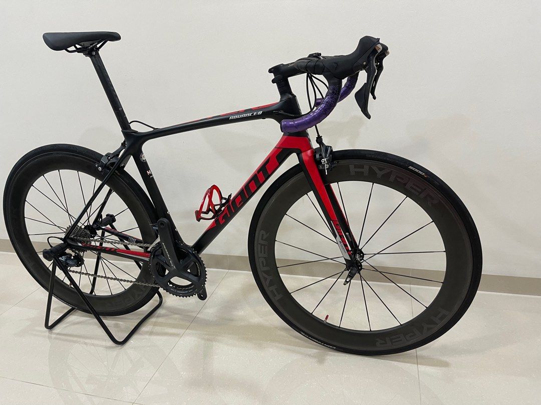 GIANT TCR ADVANCES 1 RIM BRAKE hyper wheel, Sports Equipment, Bicycles ...