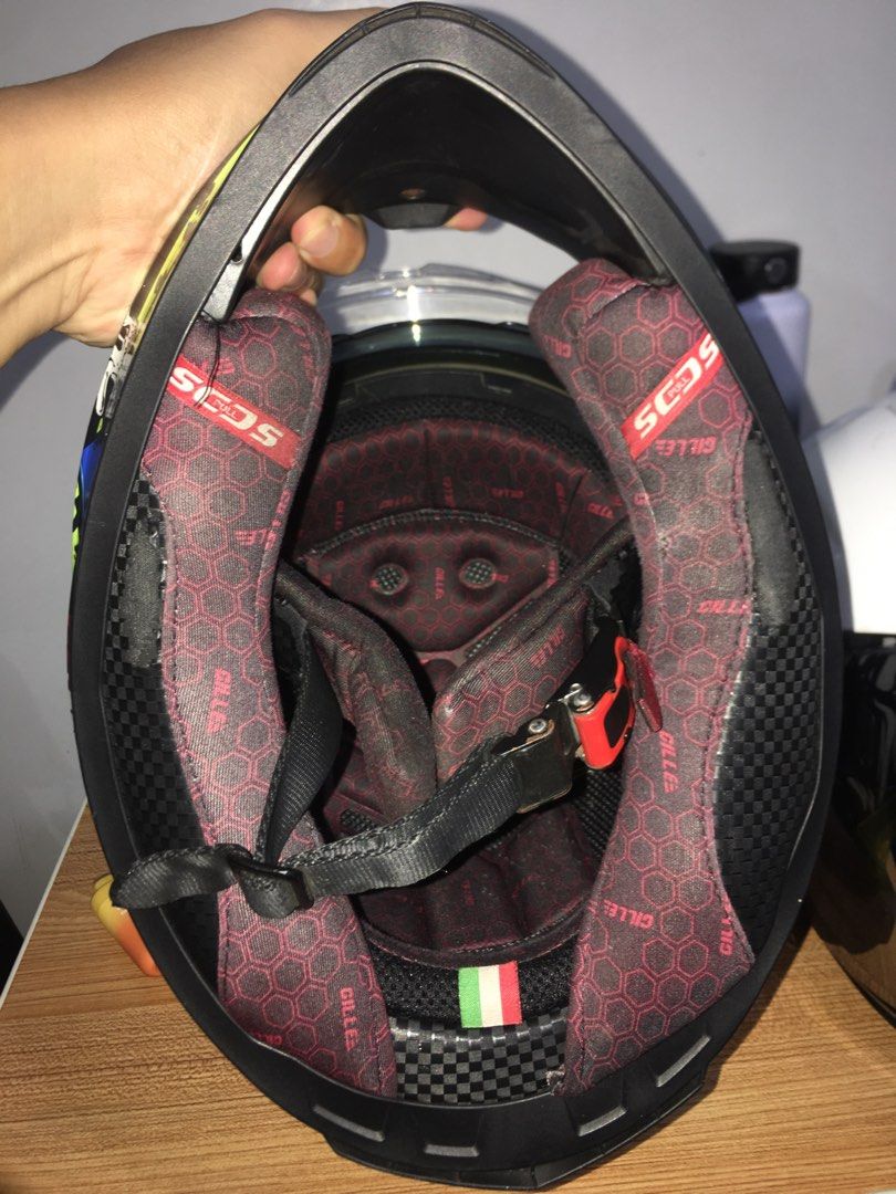 Gillie Full Face | Half Face Evo | Free HNJ Helmet. on Carousell