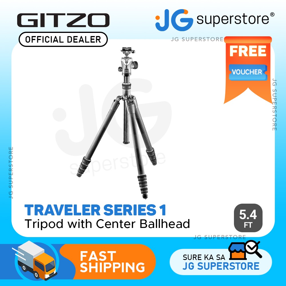 Gitzo GK2545T Series 2 Traveler Carbon Fiber Tripod with Center Ball ... Gitzo GK2545T Series 2 Traveler Carbon Fiber Tripod with Center Ball ...