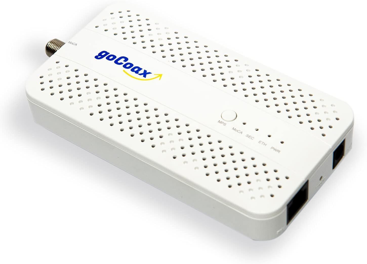 goCoax MoCA 2.5 Adapter with 2.5GbE Ethernet Port. MoCA 2.5. 1x 2.5GbE ...