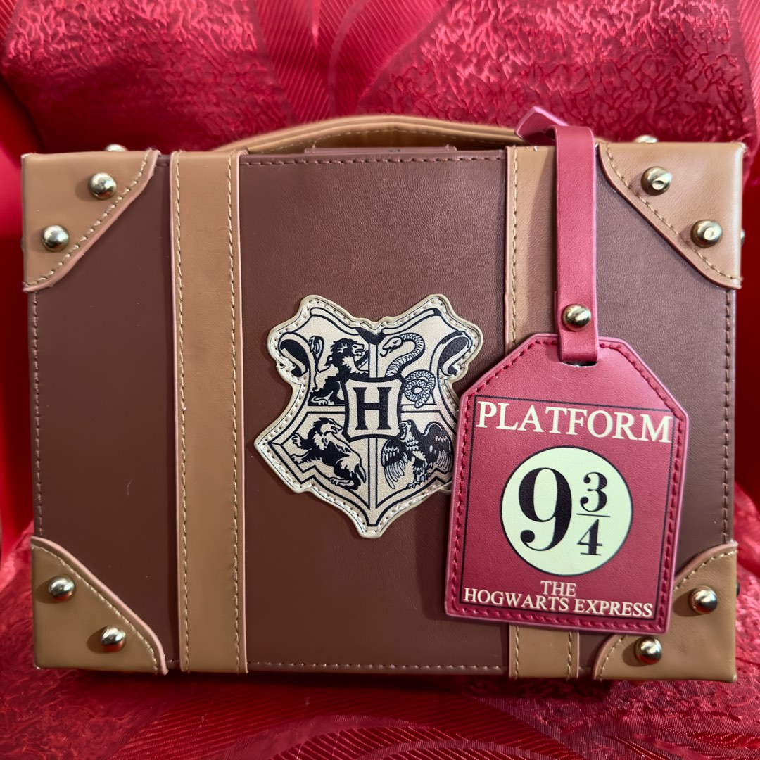 Harry Potter Hogwarts Trunk Bag on Carousell
