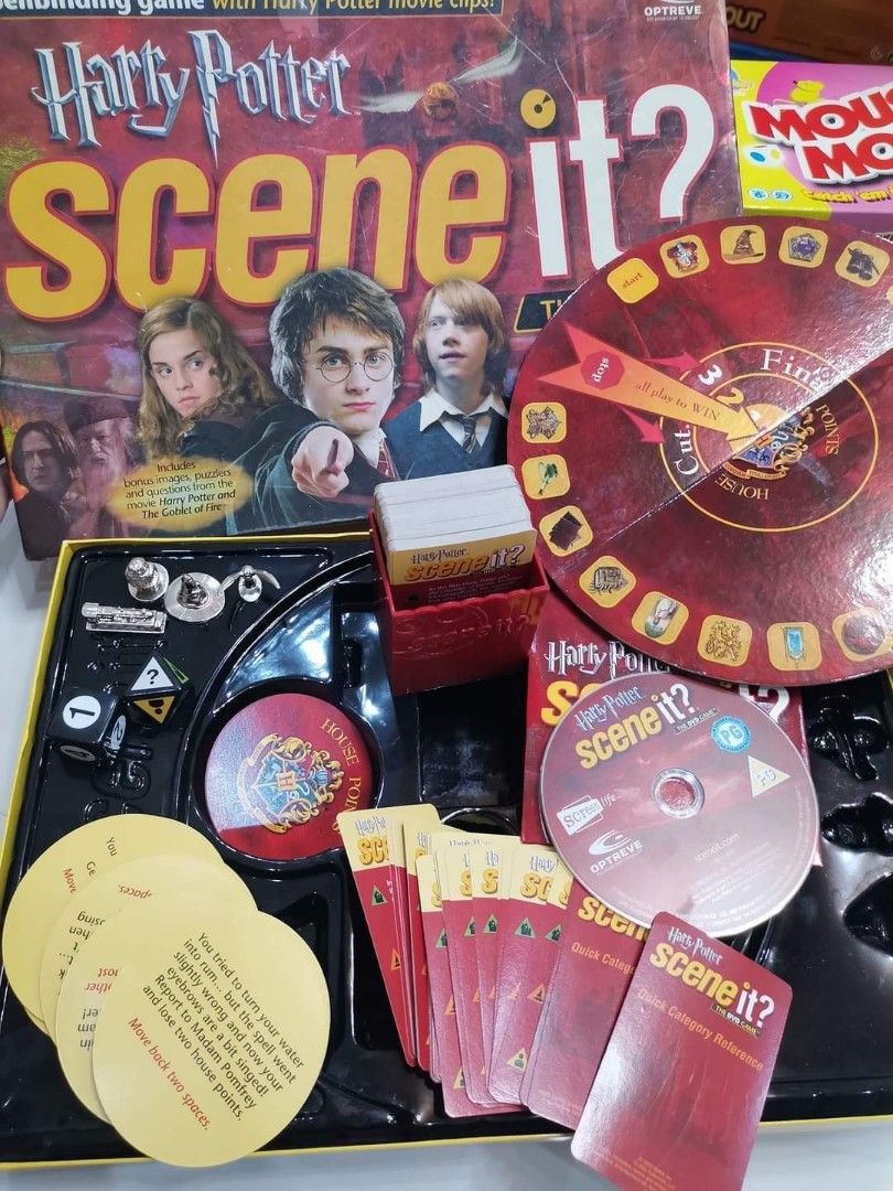 Harry Potter Scene It Board Game, Hobbies & Toys, Toys & Games on Carousell