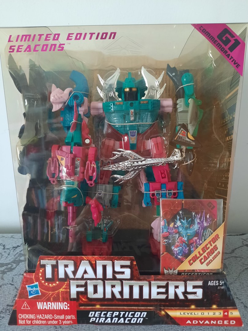 Hasbro Transformers G1 Limited Edition Seacons, Hobbies & Toys, Toys ...