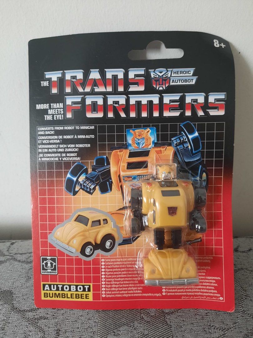 Hasbro Transformers G1 Reissue Bumblebee, Hobbies & Toys, Toys & Games ...
