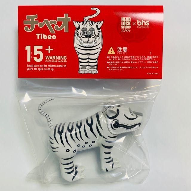 HEADLOCK STUDIO / 限量 白虎 Tibeo White Ver. sofubi headlockstudio art toy 公仔 figure, 興趣及遊戲, 玩具 & 遊戲 ...
