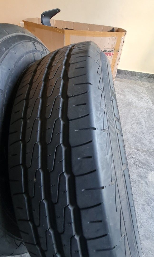 Hiace Tyre & Rim, Car Accessories, Tyres & Rims on Carousell