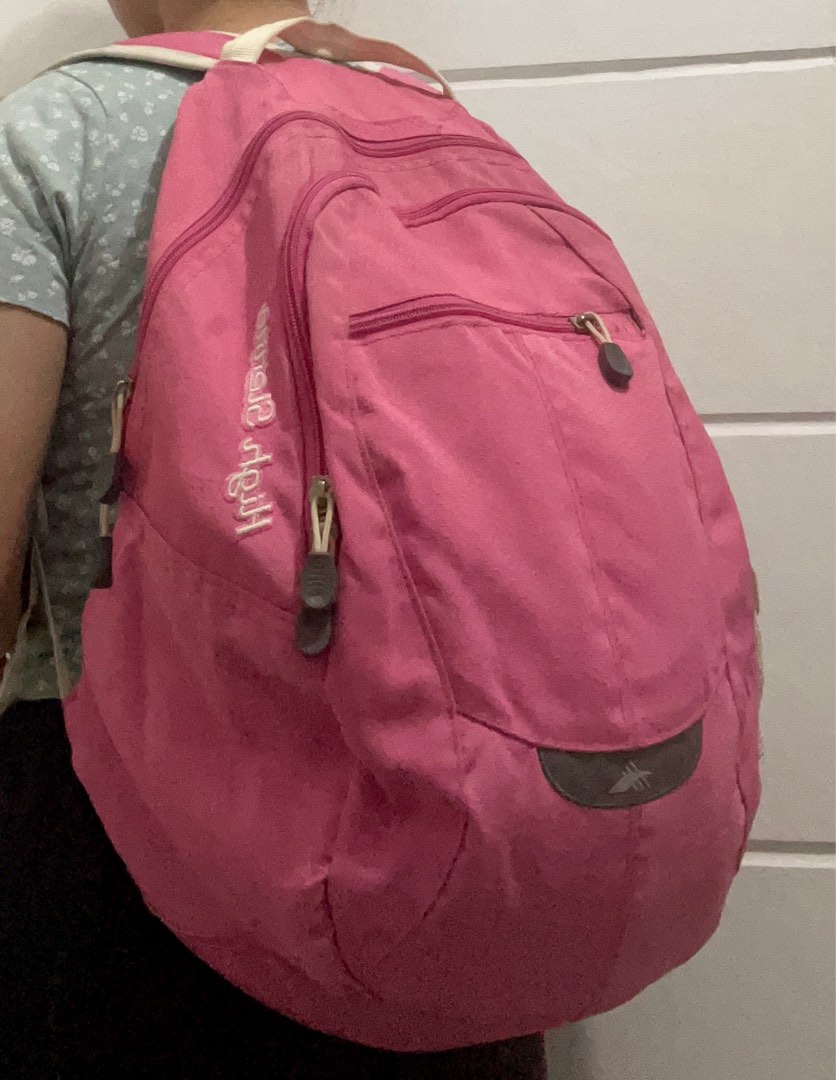 High Sierra Pink backpack, Women's Fashion, Bags & Wallets, Backpacks ...