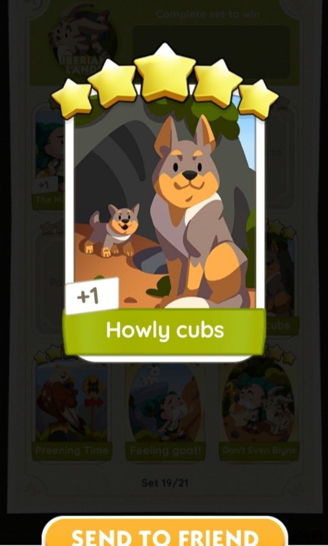 Howly Cubs Monopoly Go Trading Sticker, Video Gaming, Video Games ...