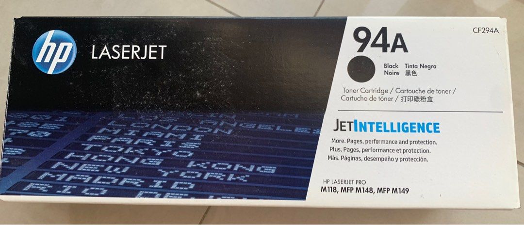 HP 94A CF294A Black Original LaserJet Toner Cartridge for HP LaserJet ...