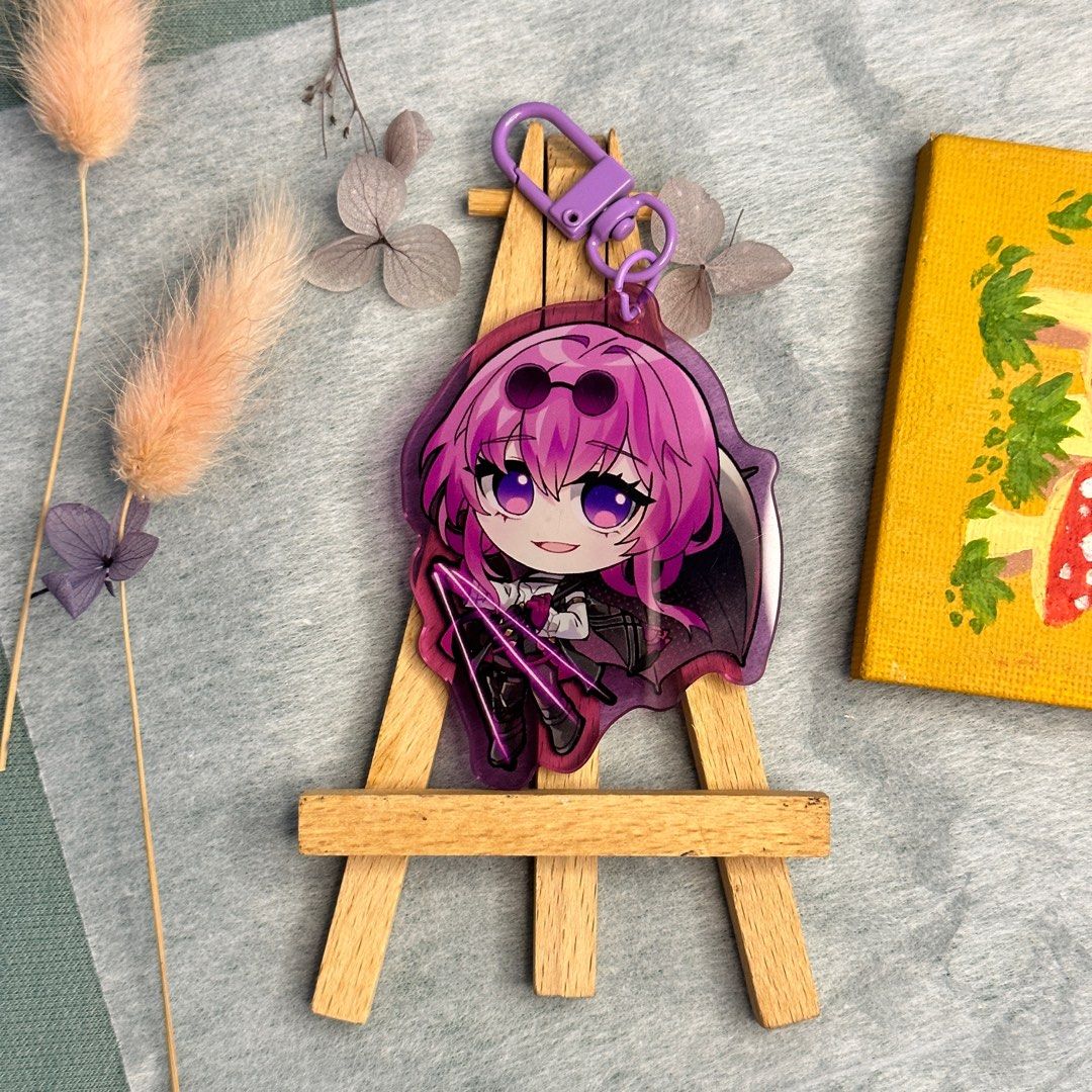 HSR Honkai Star Rail keychains Silverwolf Seele Jingyuan Kafka Blade ...