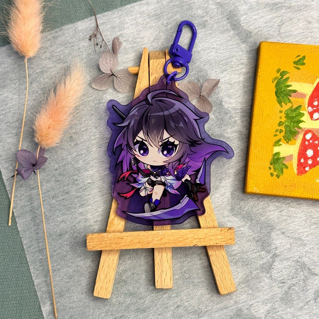 HSR Honkai Star Rail keychains Silverwolf Seele Jingyuan Kafka Blade ...