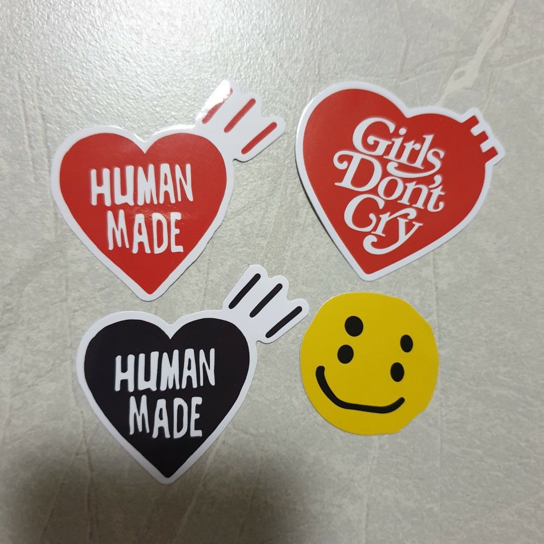 Human Made Humanmade Laptop Luggage Sticker burger hamburger tiger ...