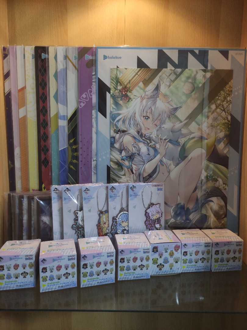 Ichiban Kuji Hololive Vol 2 All Prizes Sora Fubuki Miko Okayu Flare ...