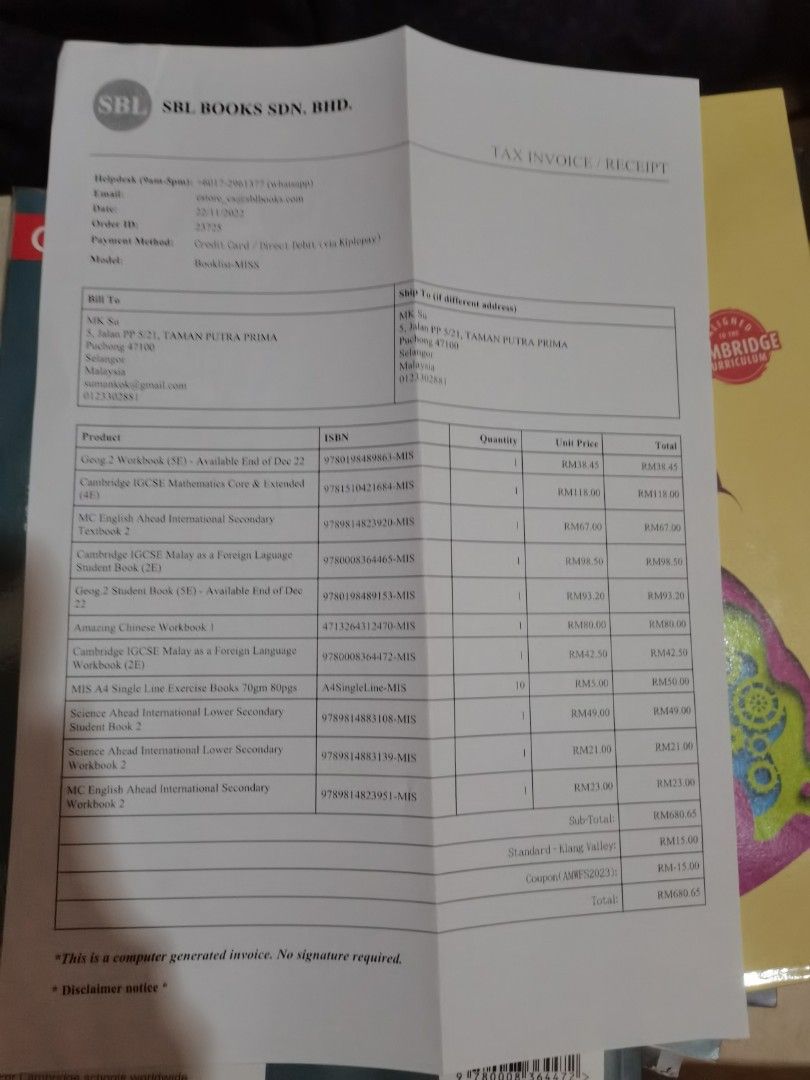 Igcse Textbook And Workbook Hobbies And Toys Books And Magazines