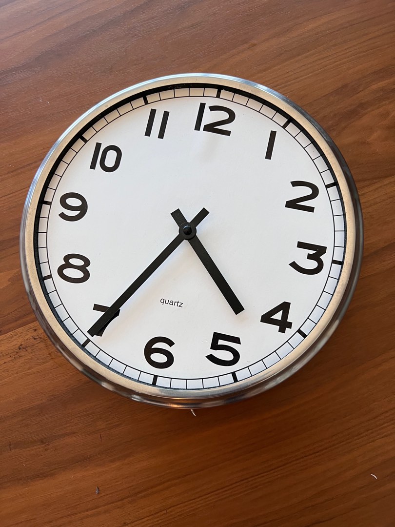 IKEA Pugg Wall Clock on Carousell