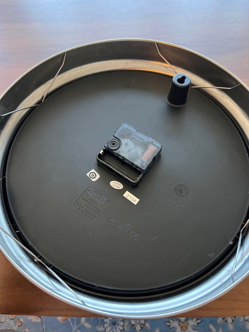 IKEA Pugg Wall Clock on Carousell