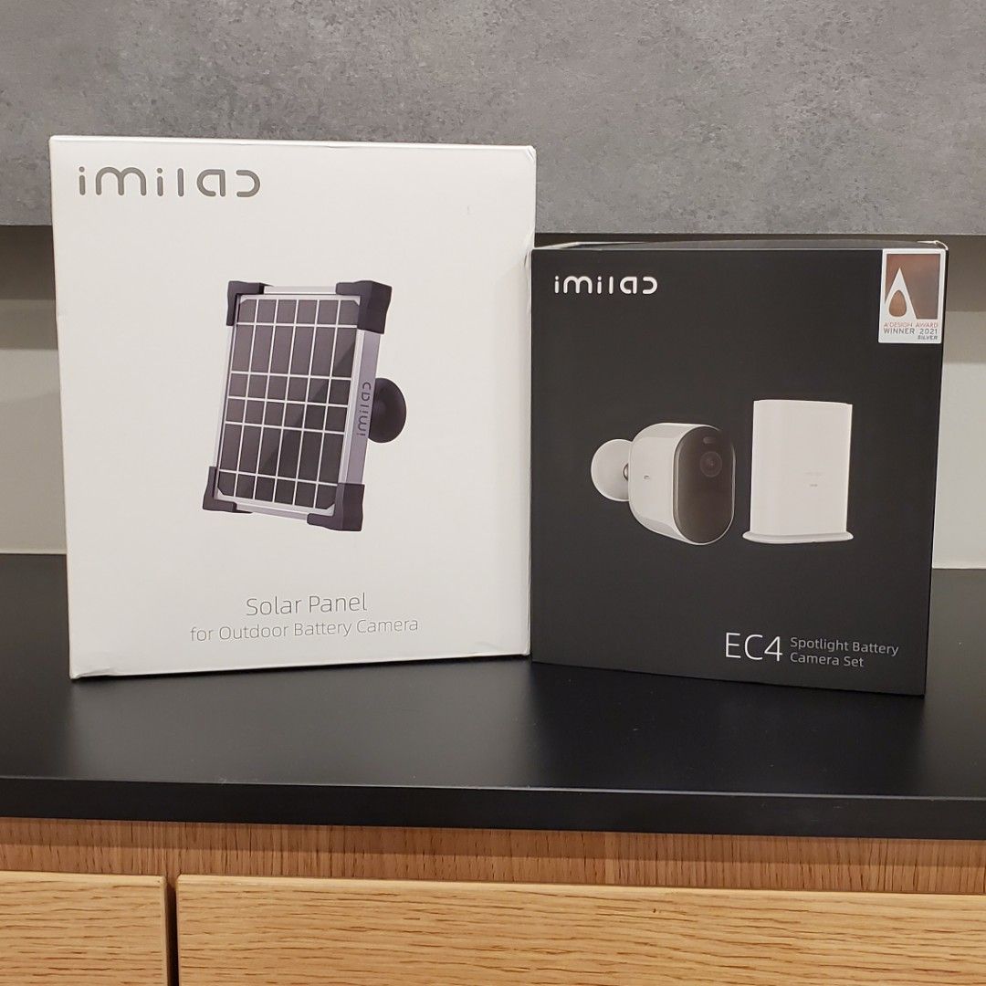 IMILAB EC4 Outdoor CCTV + Solar Panel, Furniture & Home Living ...