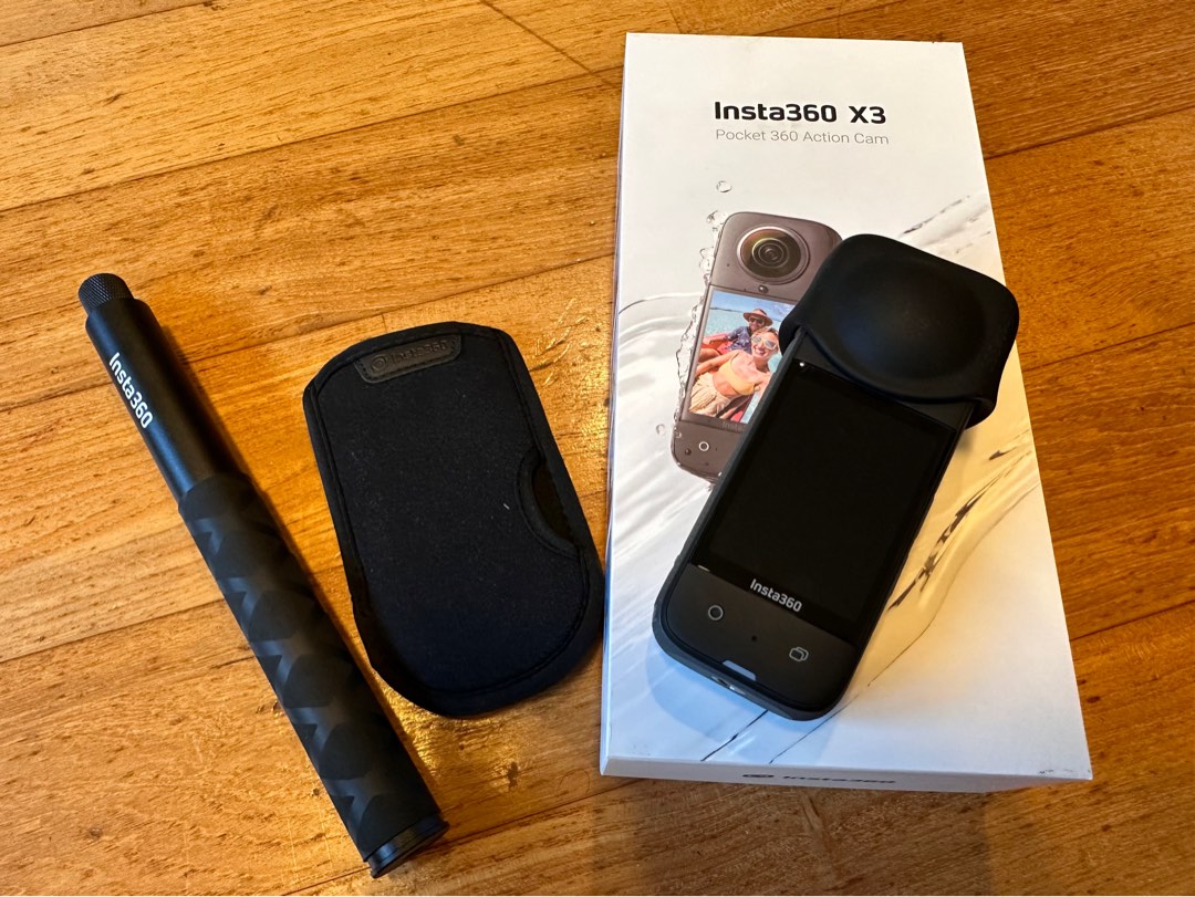 Insta 360 x3, Photography, Video Cameras on Carousell