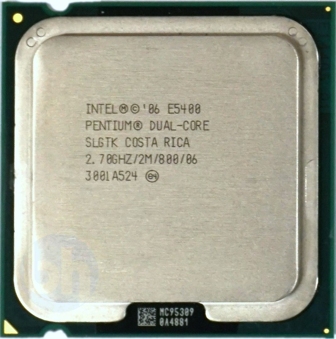 Intel Pentium E5400 (SLGTK) 2.70Ghz Dual (2) Core LGA775 65W CPU, 電腦＆科技 ...