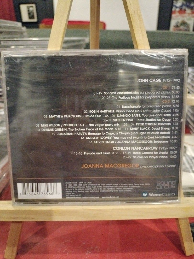 Joanna Macgregor plays John Cage & Conlon Nancarrow 2 CD set, Hobbies ...