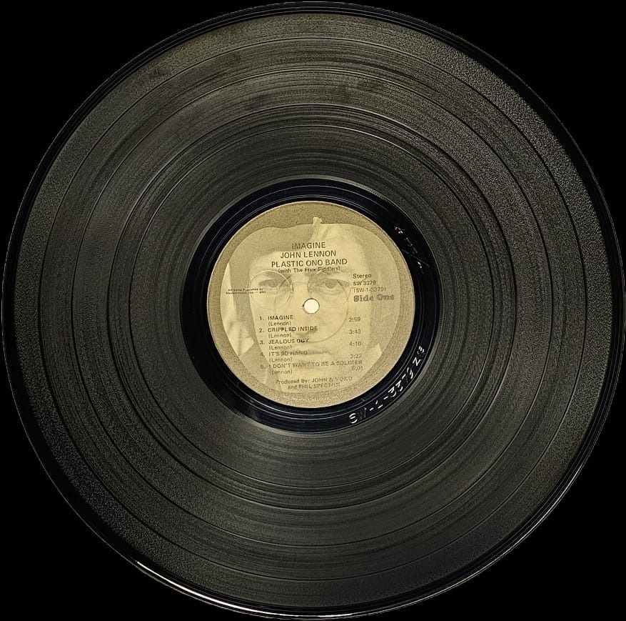 John Lennon Imagine (1971 US Hollywood Pressing), Hobbies & Toys, Music ...
