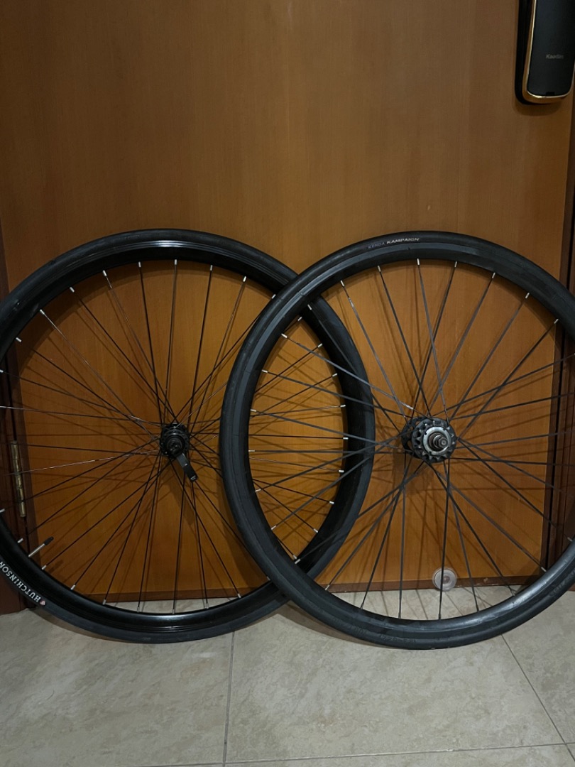JOY Fixie Alloy Wheelset Quick Release, Sports Equipment, Bicycles ...