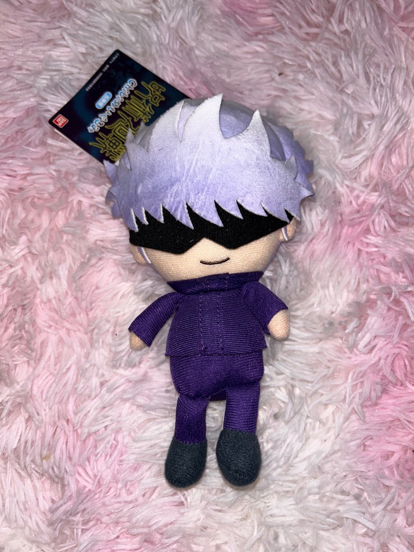 Jujutsu Kaisen Gojo Satoru Mini Plush, Hobbies & Toys, Toys & Games on ...