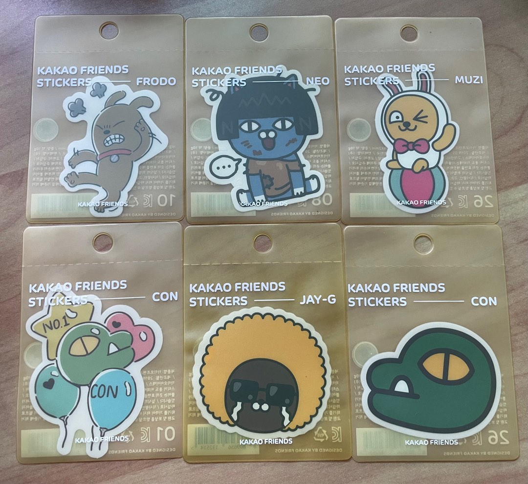 Kakao Stickers, Hobbies & Toys, Stationery & Craft, Other Stationery ...