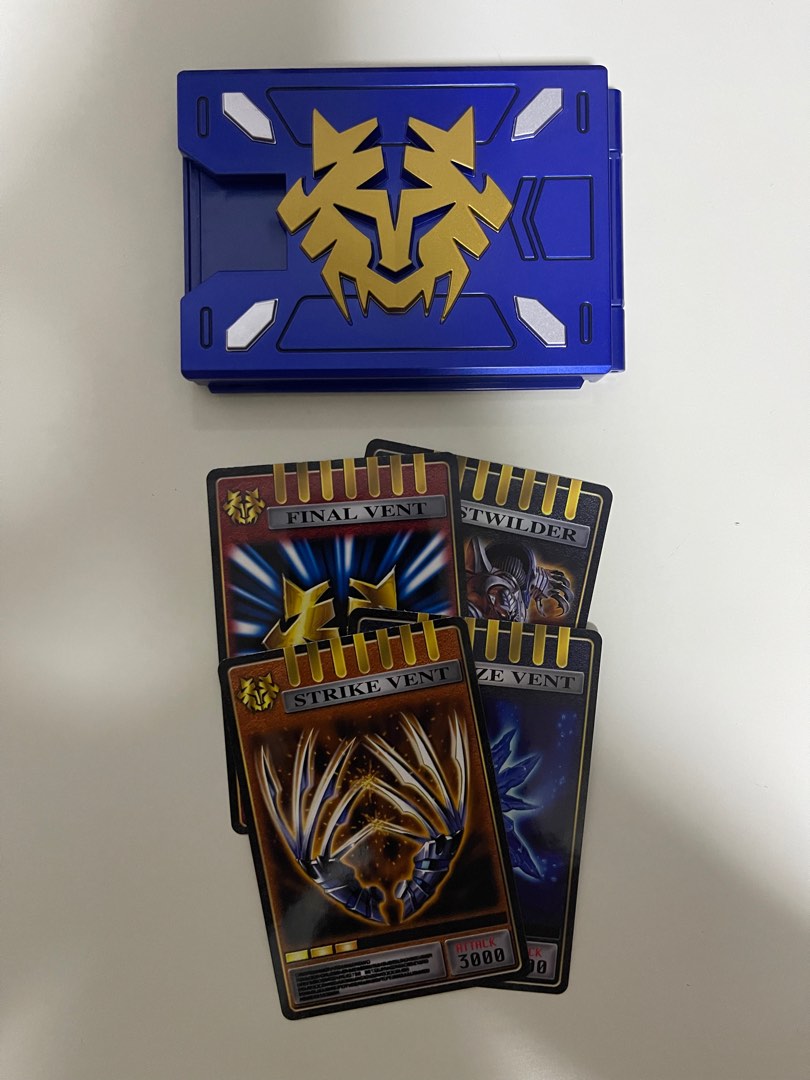 Kamen Rider Ryuki CSM Tiger Advent Deck Full set, Hobbies & Toys, Toys ...