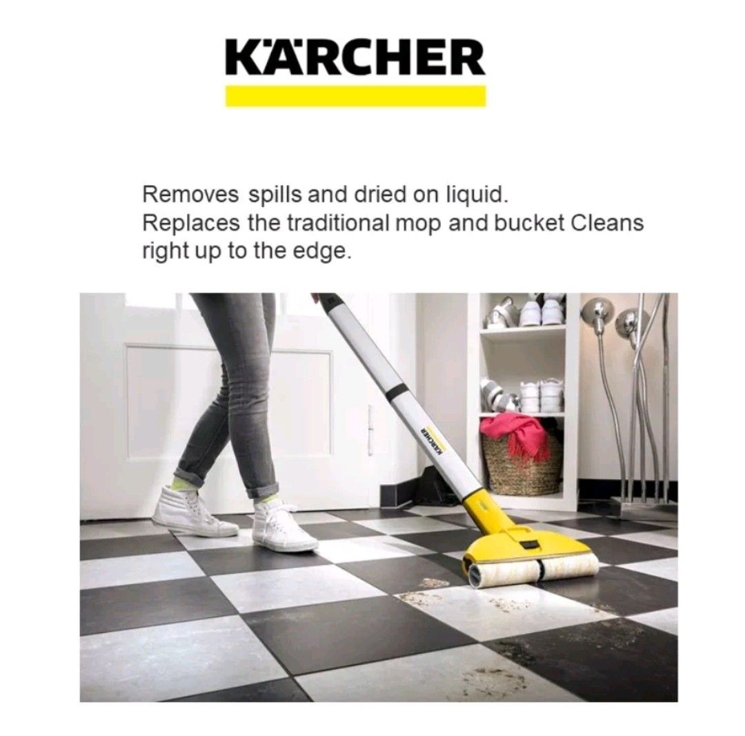Karcher Cordless Electric Wiping Mop - EWM 2 (new model), TV & Home ...